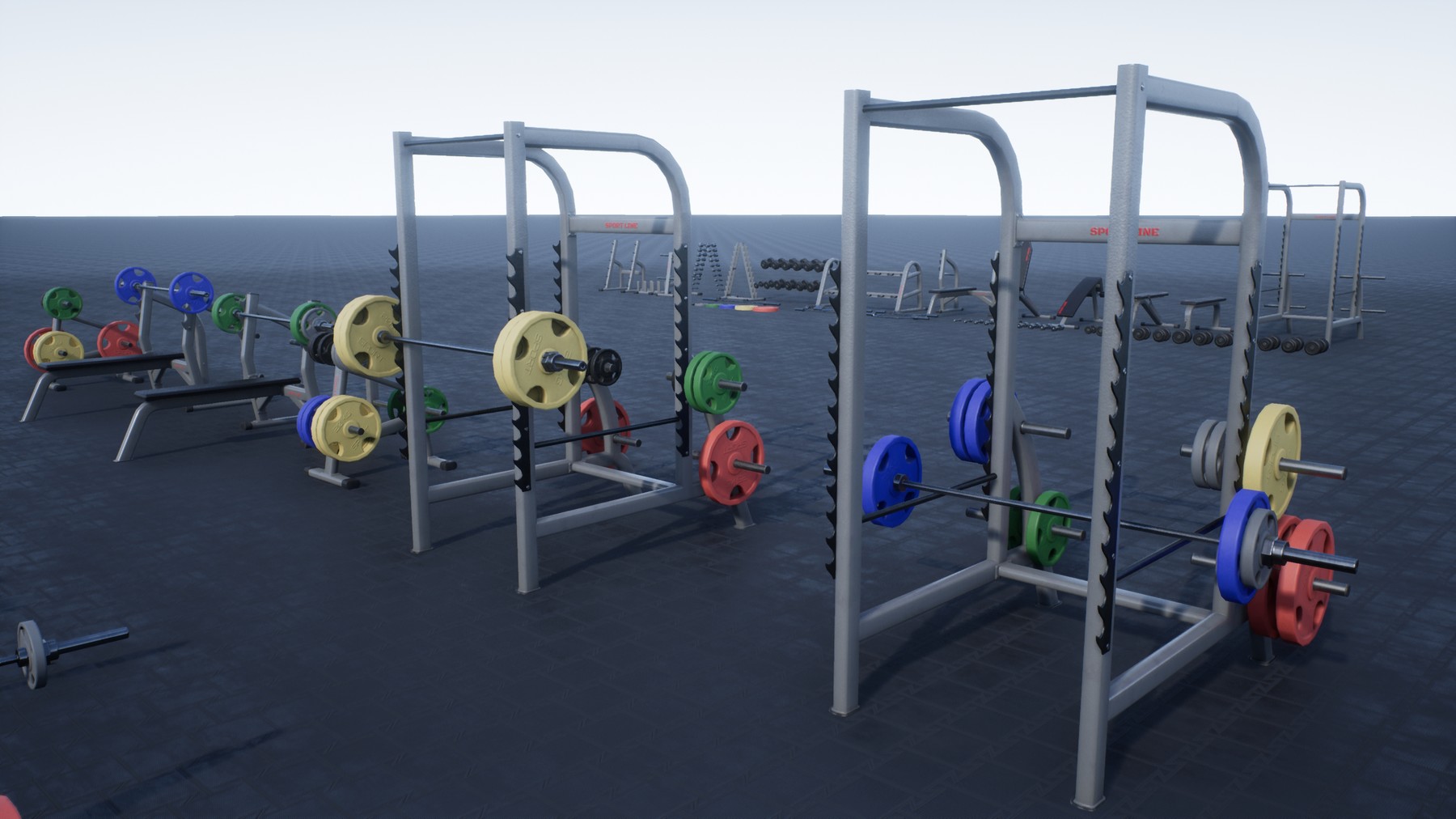 ArtStation - Gym Props PACK 01 | Resources