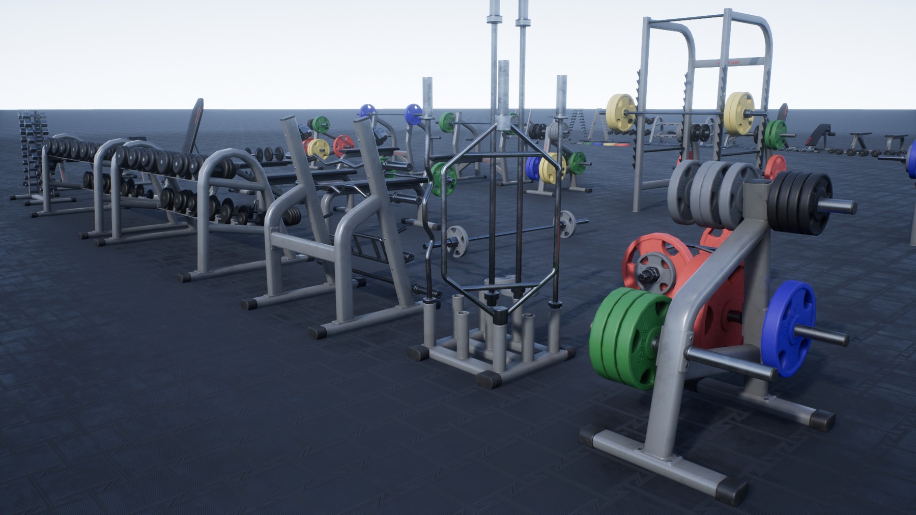 ArtStation - Gym Props PACK 01 | Resources