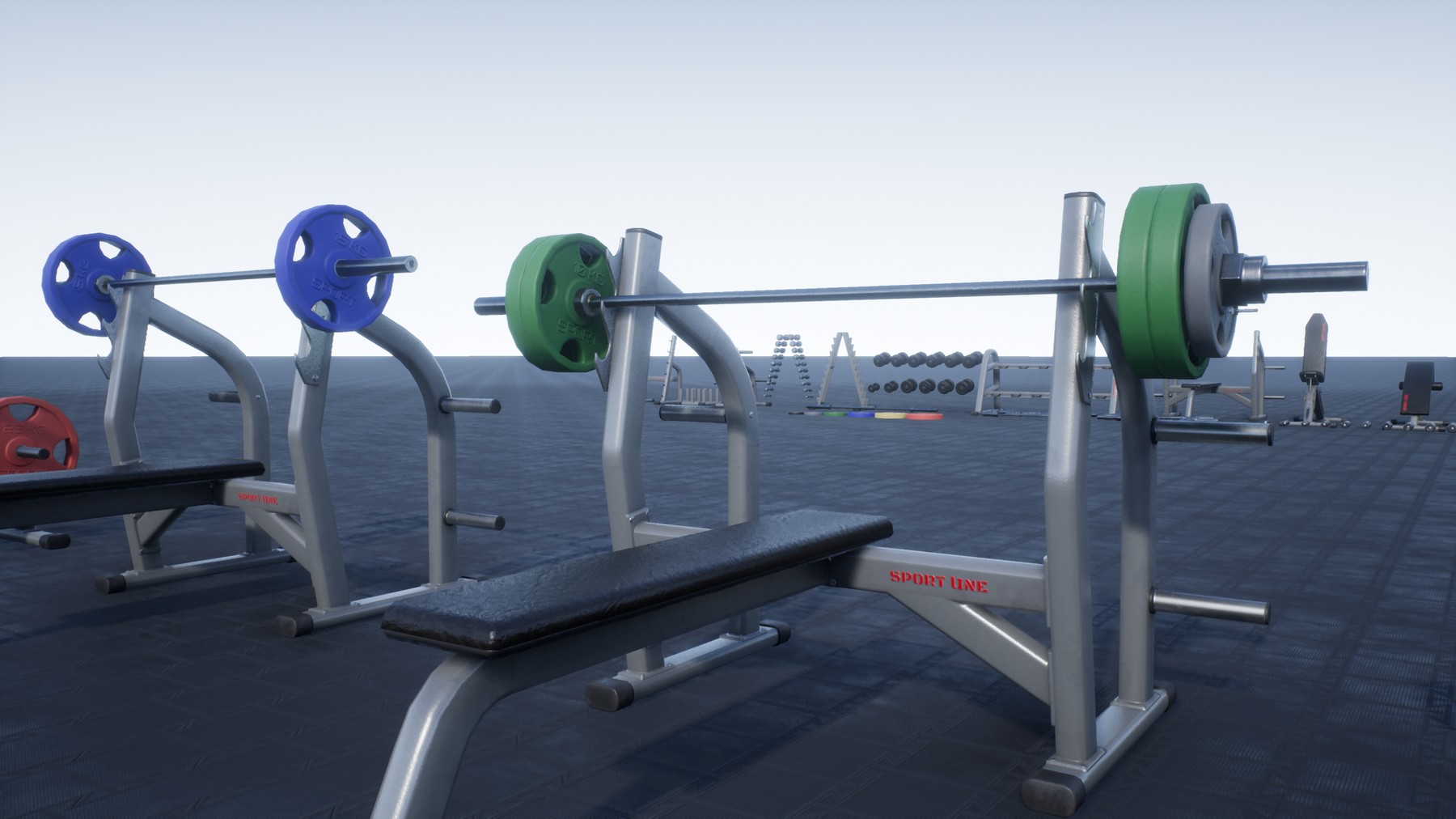 ArtStation - Gym Props PACK 01 | Resources