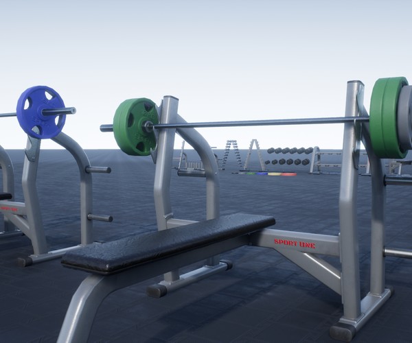 ArtStation - Gym Props PACK 01 | Resources