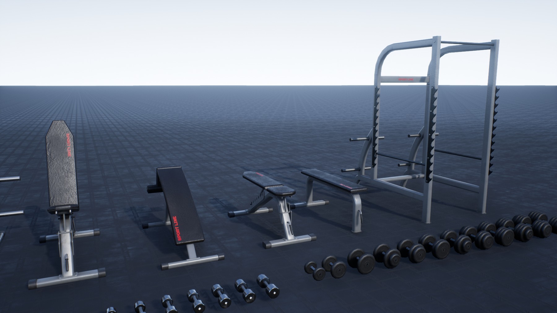 ArtStation - Gym Props PACK 01 | Resources
