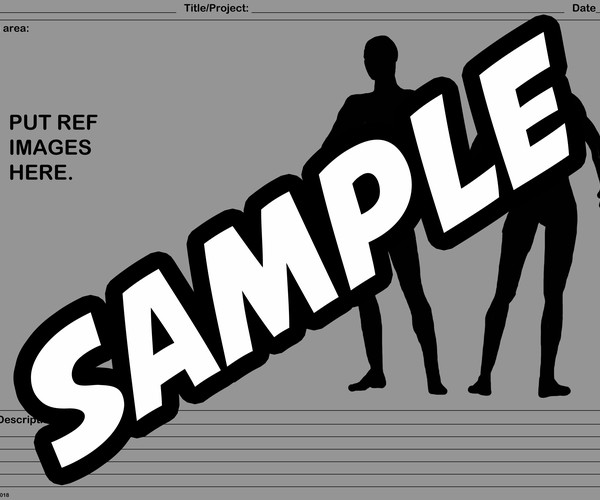 ArtStation - character silhouette design joe smoe 3/4th | Artworks