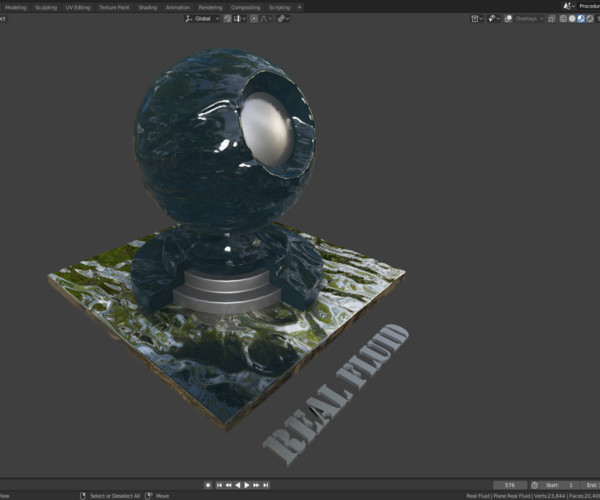 Artstation Procedural Shader Bank Cycle And Eevee Resources