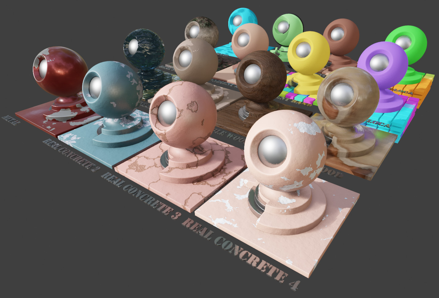 ArtStation - Procedural Shader Bank ( cycle & eevee ) | Resources