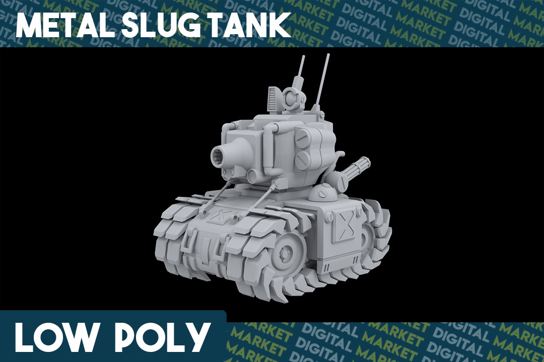 ArtStation - Metal Slug Tank | Game Assets