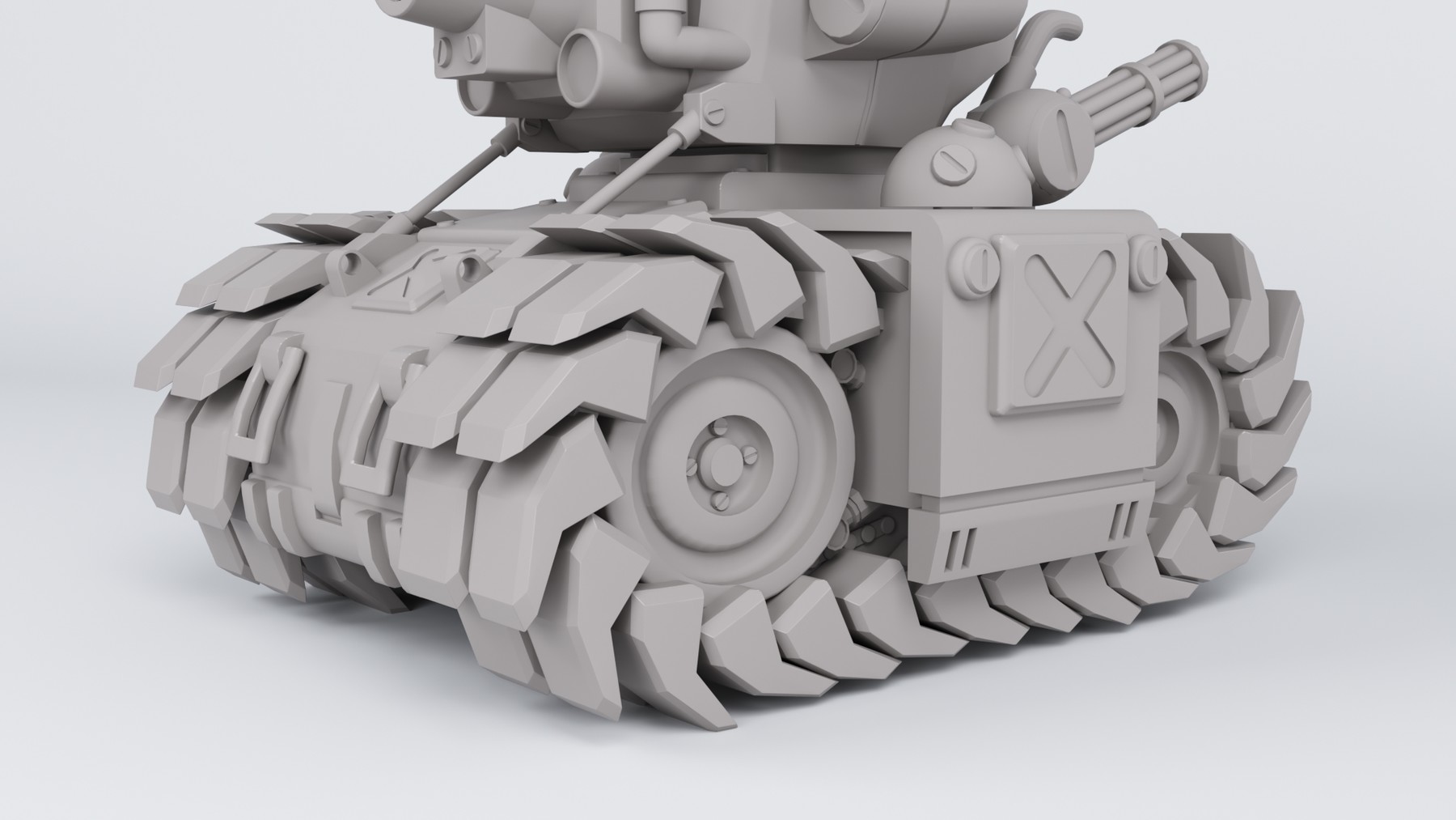 ArtStation - Metal Slug Tank | Game Assets