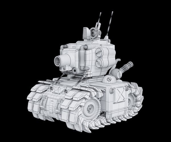 ArtStation - Metal Slug Tank | Game Assets