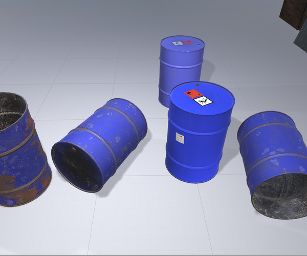 ArtStation - Chemical drums | Game Assets