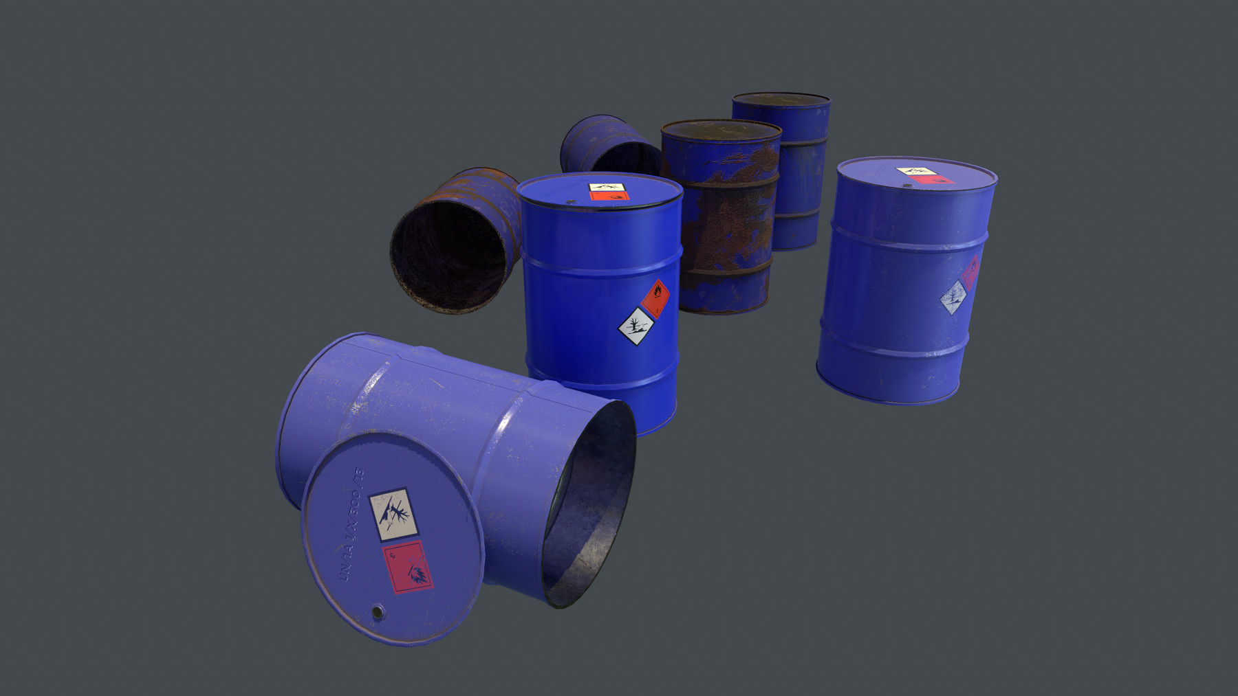 ArtStation - Chemical drums | Game Assets
