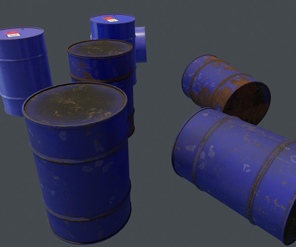 ArtStation - Chemical drums | Game Assets