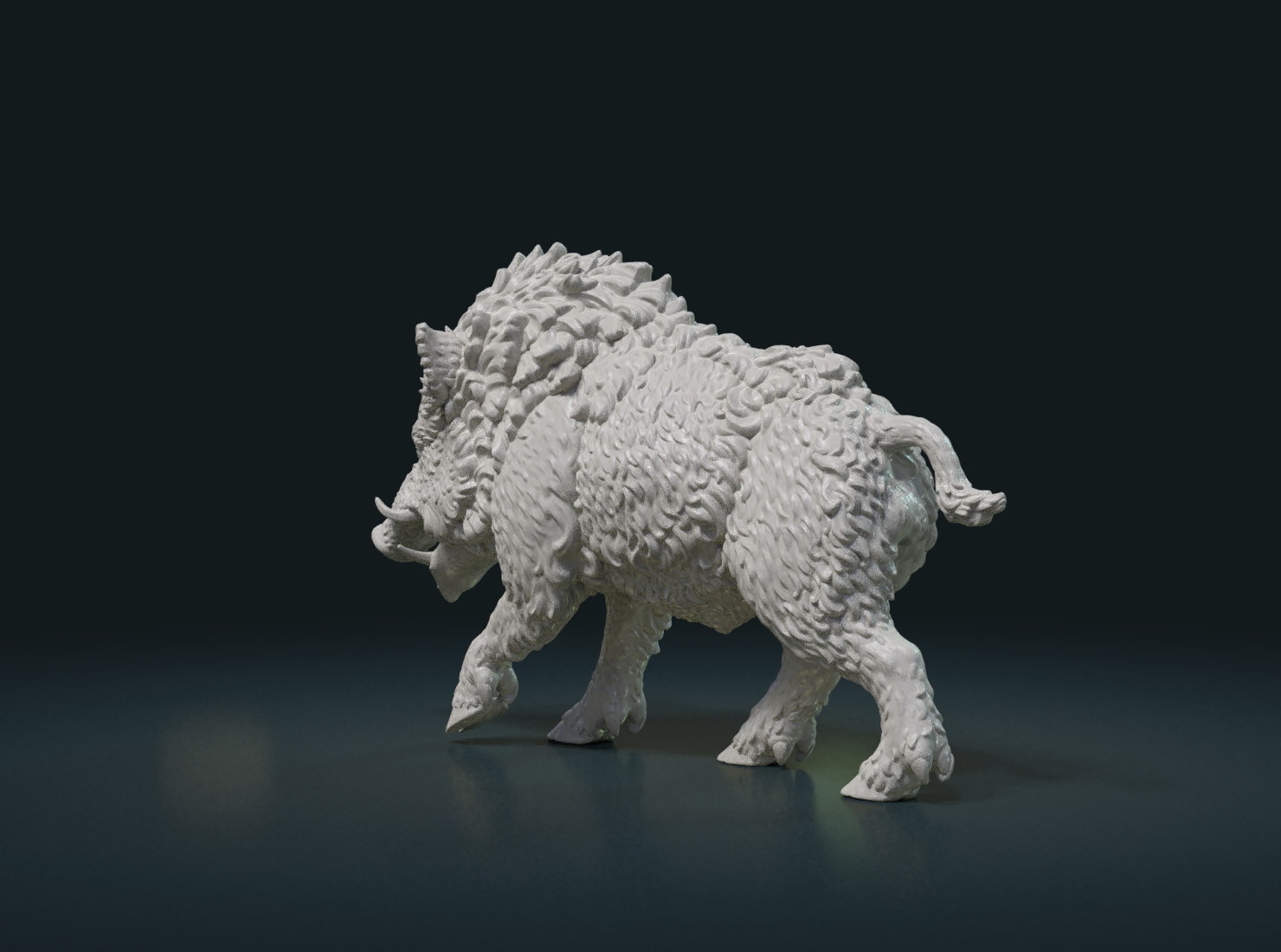 ArtStation - Wild Boar Figure | Resources