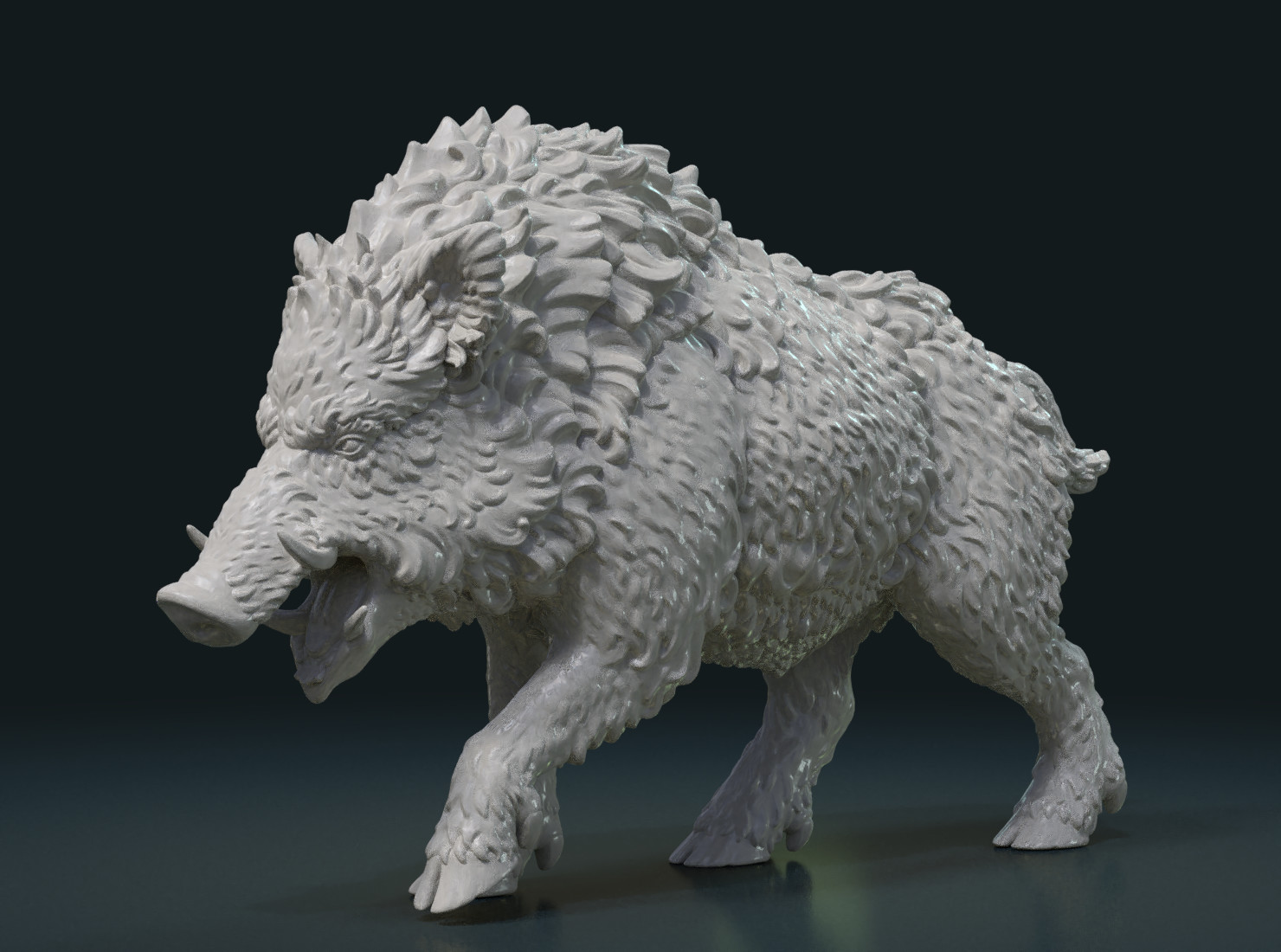 ArtStation - Wild Boar Figure | Resources