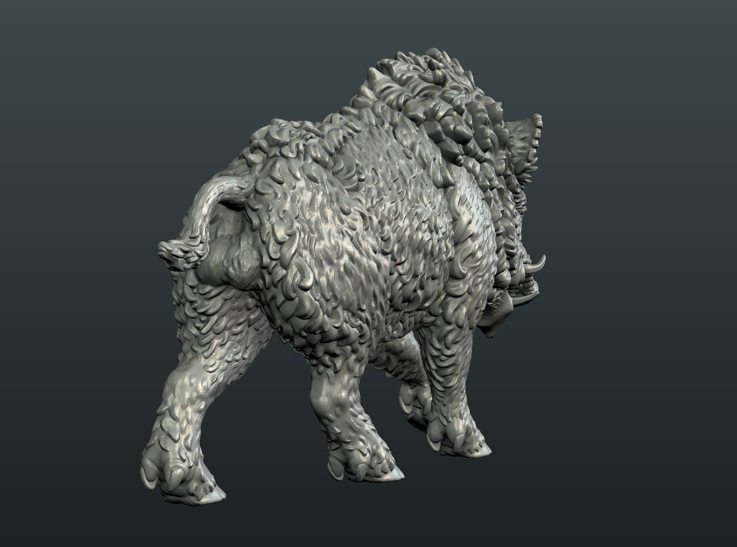 ArtStation - Wild Boar Figure | Resources