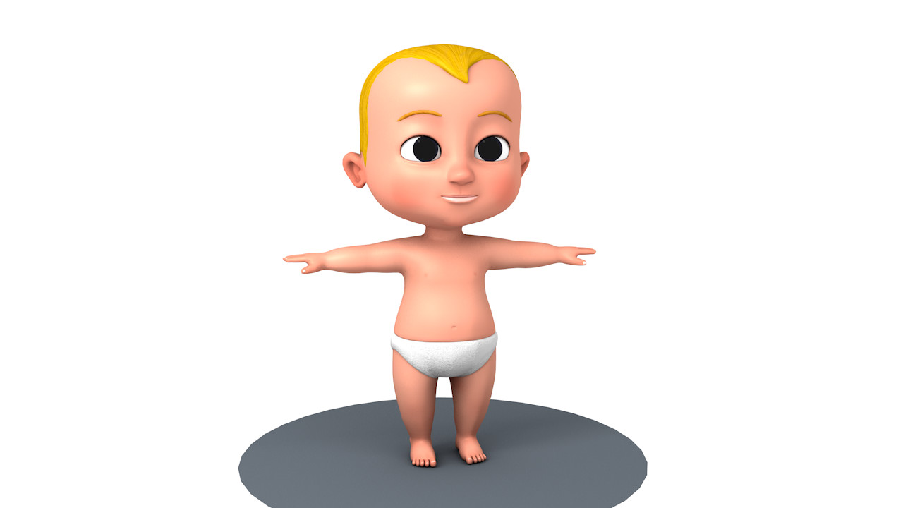 ArtStation - BOSS BABY - 3D Model | Resources