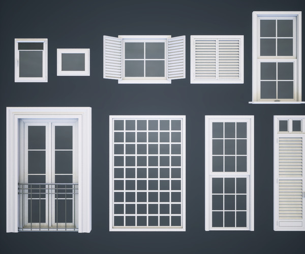 ArtStation - Modular Windows | Resources