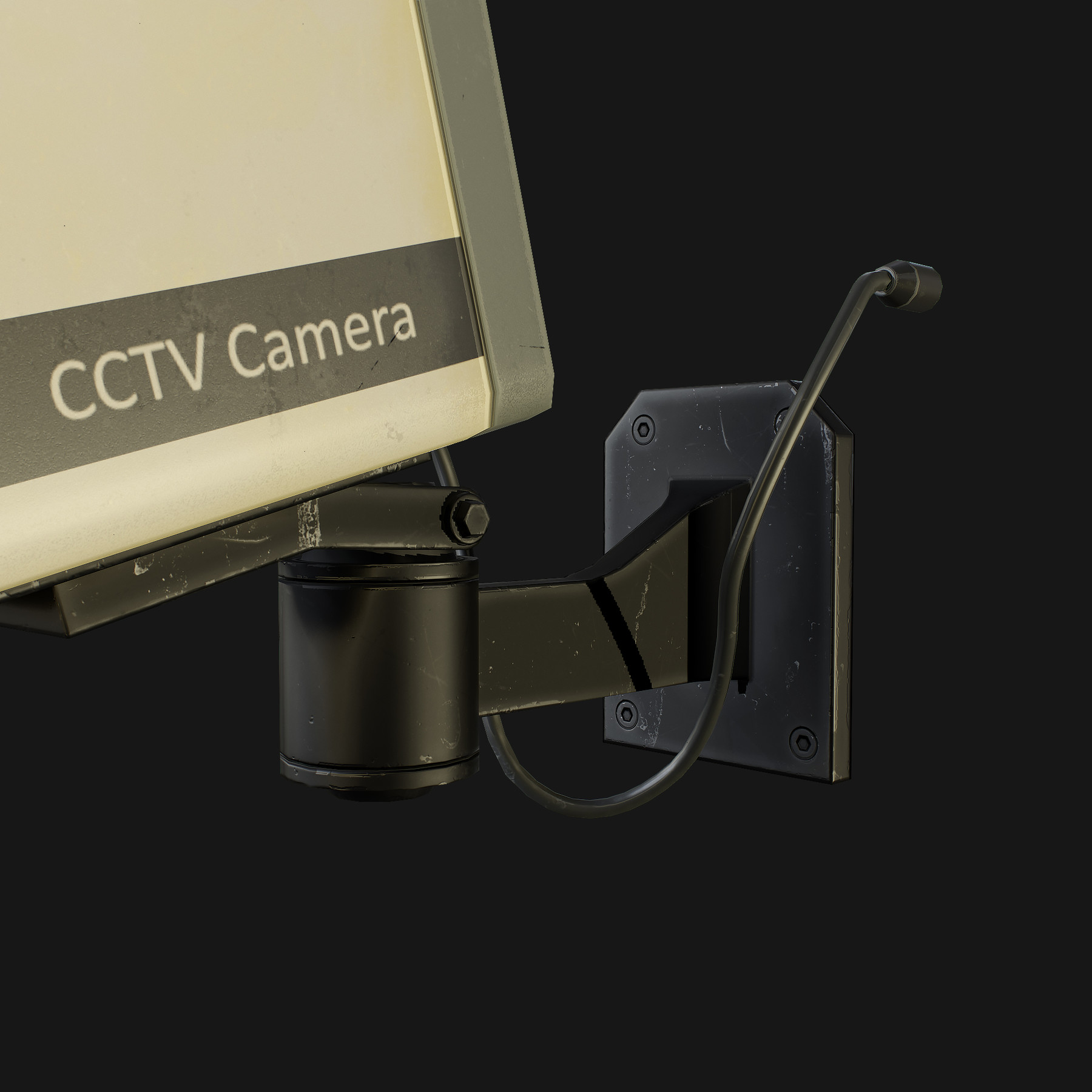 Artstation Cctv Camera Vr Ar Low Poly 3d Model Game Assets