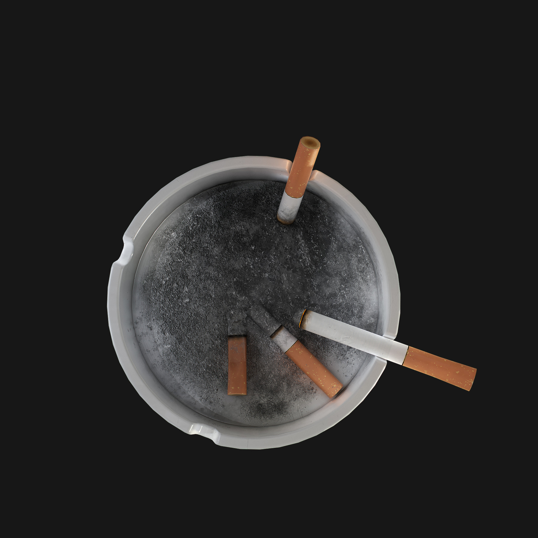 ArtStation - Ashtray VR / AR / low-poly 3d model | Game Assets