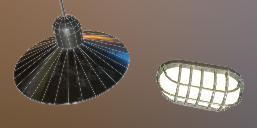 ArtStation - Old prison lighting | Game Assets