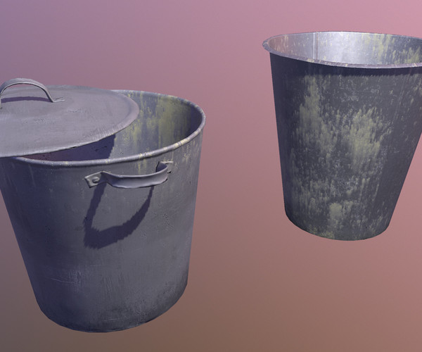 ArtStation - Old buckets | Game Assets