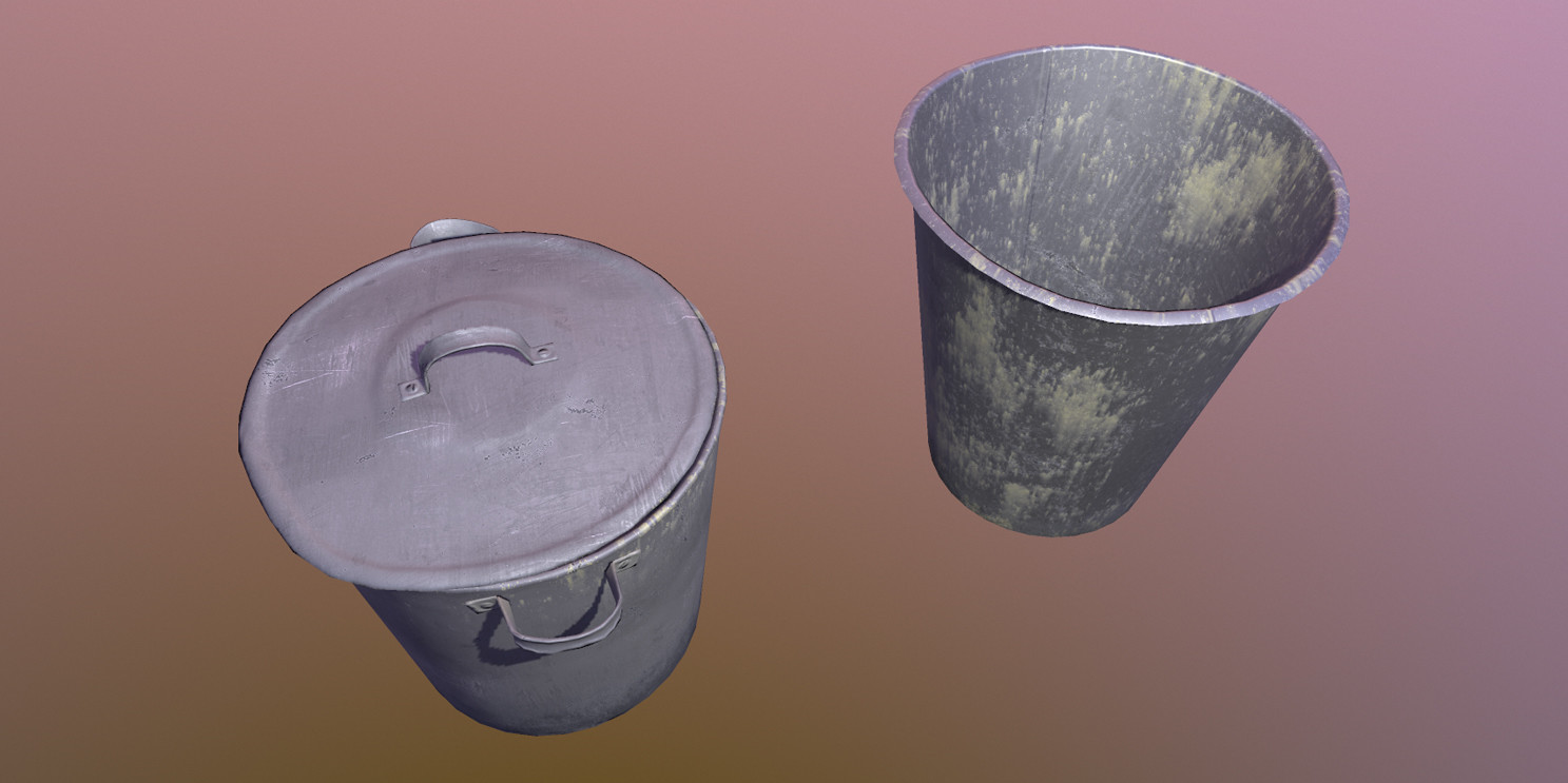 ArtStation - Old buckets | Game Assets