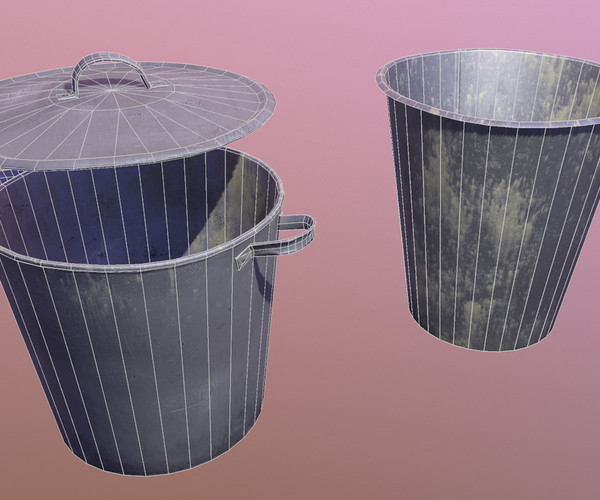 ArtStation - Old buckets | Game Assets