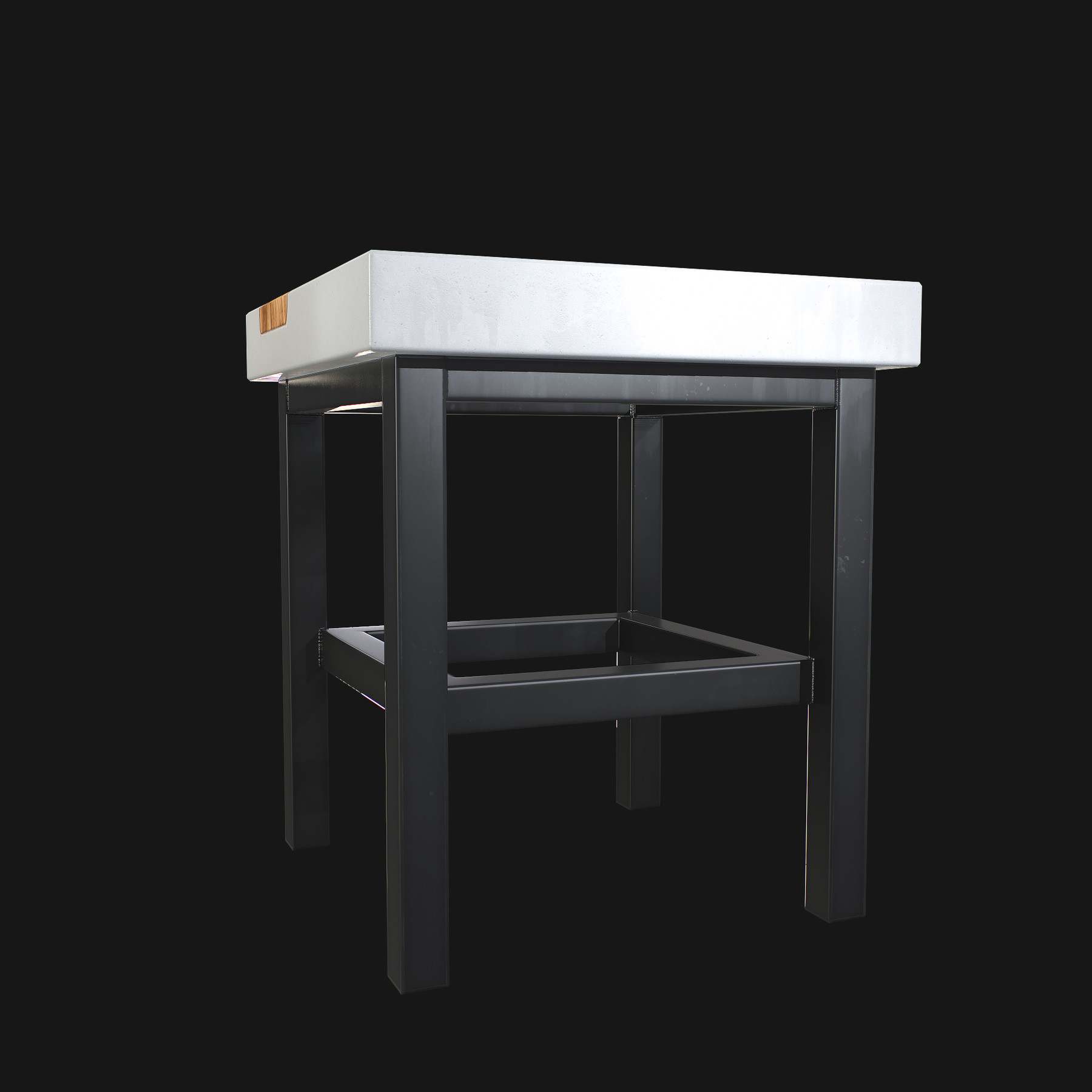 ArtStation - Modern Table VR / AR / low-poly 3d model | Game Assets