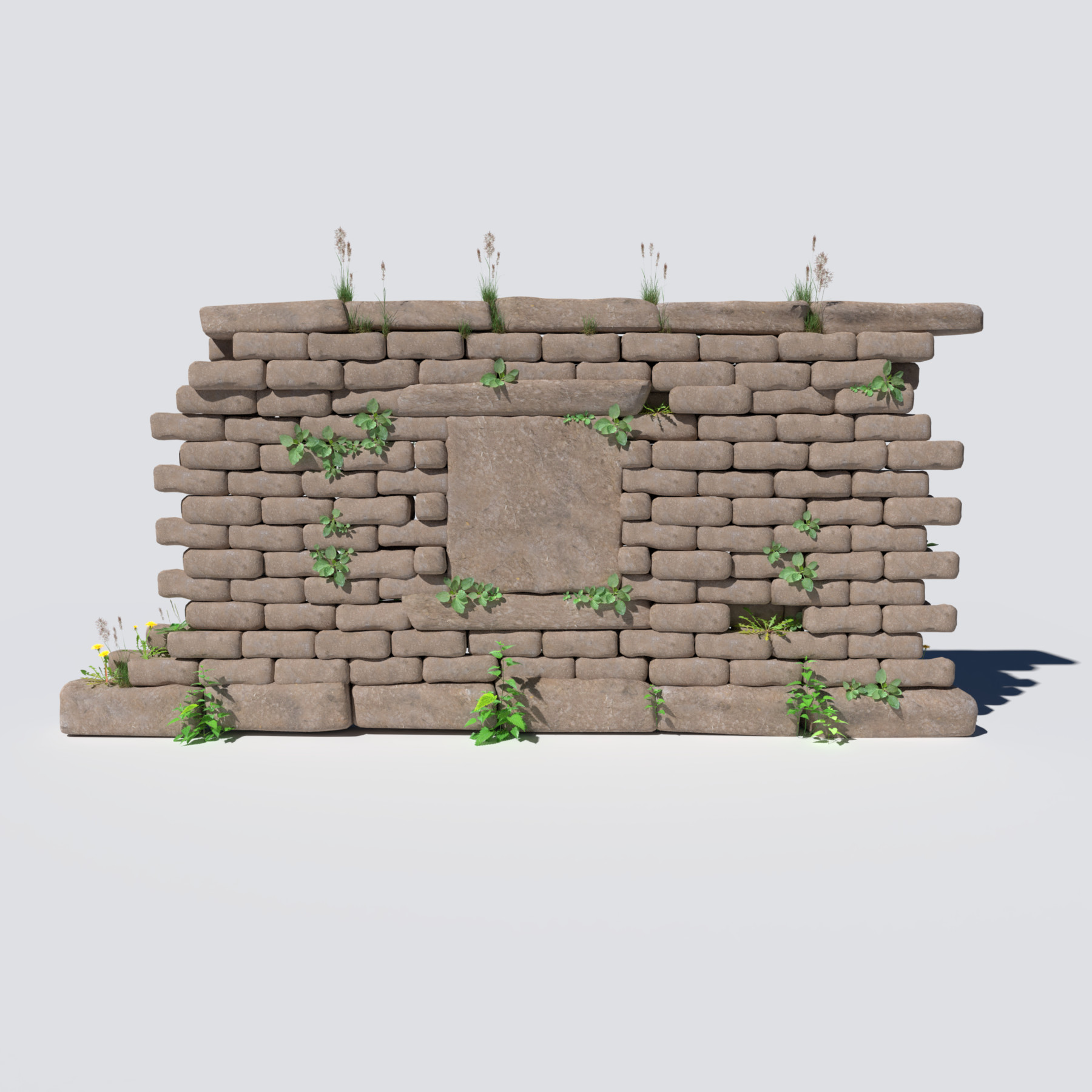 ArtStation - Overgrown Wall | Resources