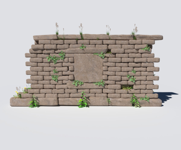 ArtStation - Overgrown Wall | Resources