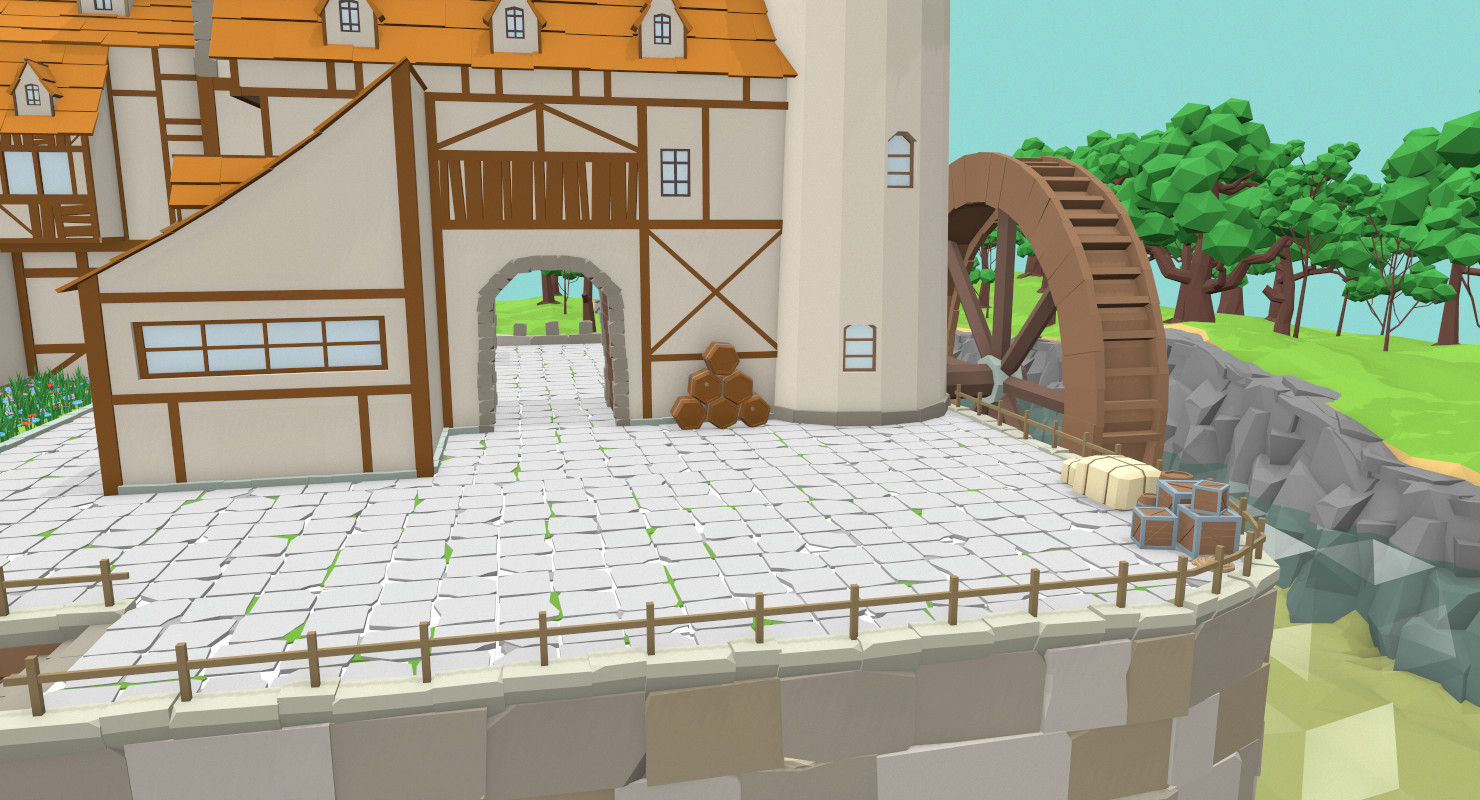 ArtStation - Medieval Castle | Game Assets