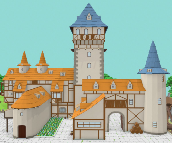 ArtStation - Medieval Castle | Game Assets