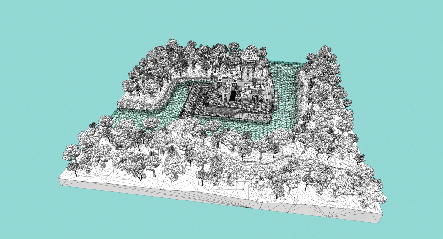 ArtStation - Medieval Castle | Game Assets