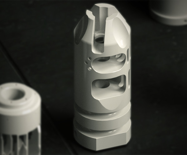 ArtStation - Gun - Muzzle Attachments | Resources