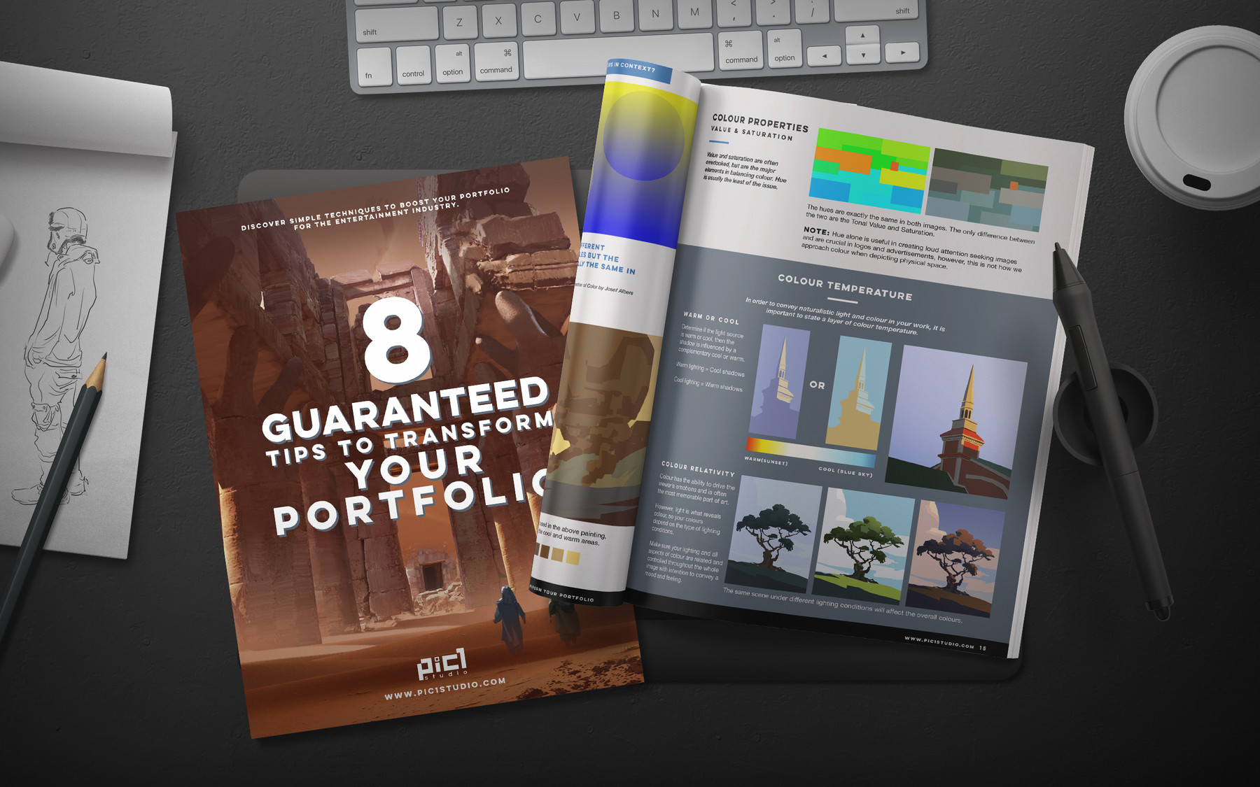 ArtStation - [EBOOK] 8 Guaranteed tips to transform your Portfolio | Tutorials
