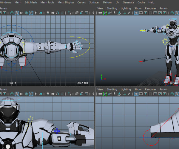 Artstation Robot Character Mecha Game Asset Resources