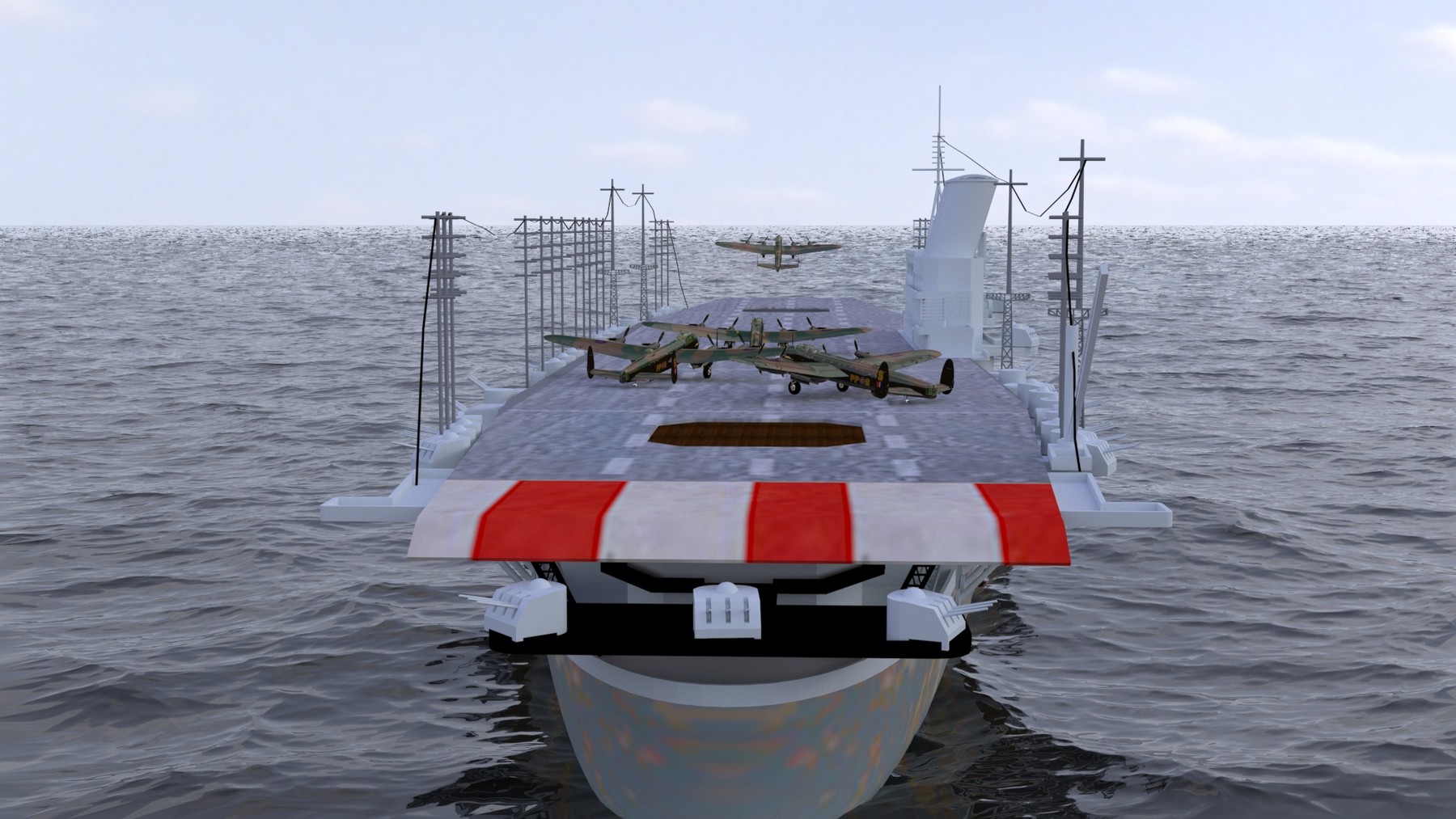 ArtStation - Japanese aircraft carrier Shinano | Resources