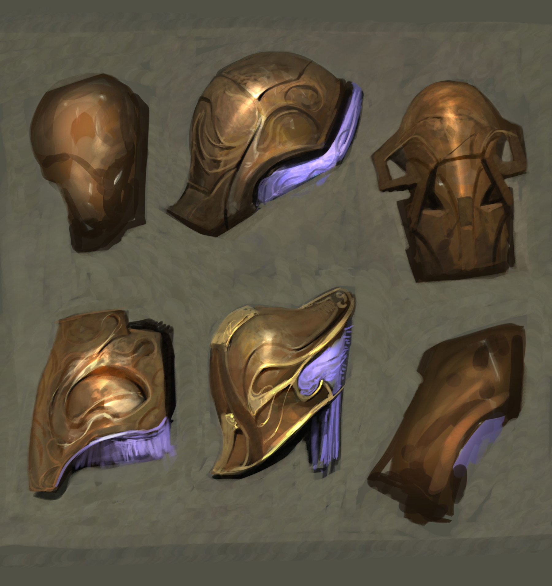 ArtStation - Painting Rusty Armor | Tutorials