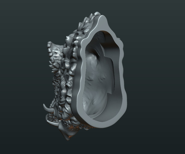 ArtStation - Wild Boar Mounted Head | Resources