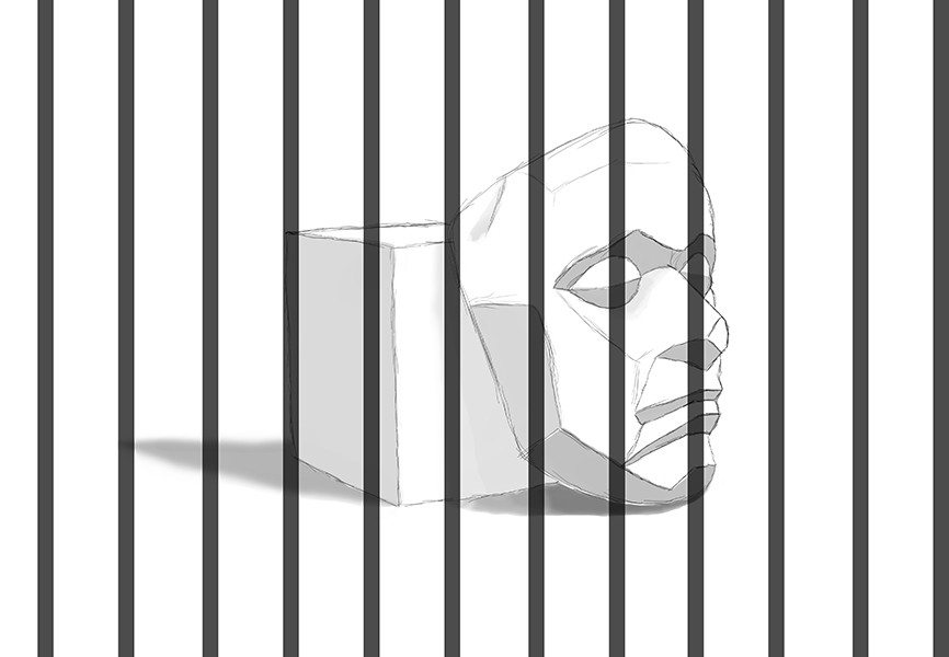 ArtStation - Simple Box and Mask Sketch | Artworks