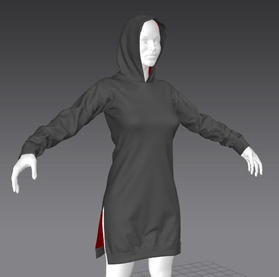 ArtStation - Clothes for Marvelous Designer: Pullover02 | Game Assets