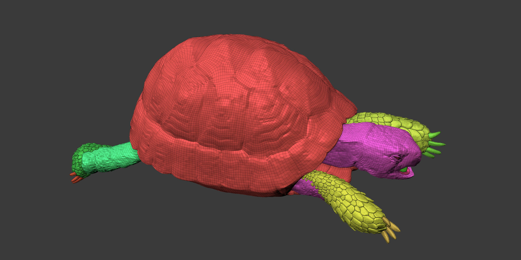 ArtStation - TORTOISE LOW POLY 3D MODEL | Resources