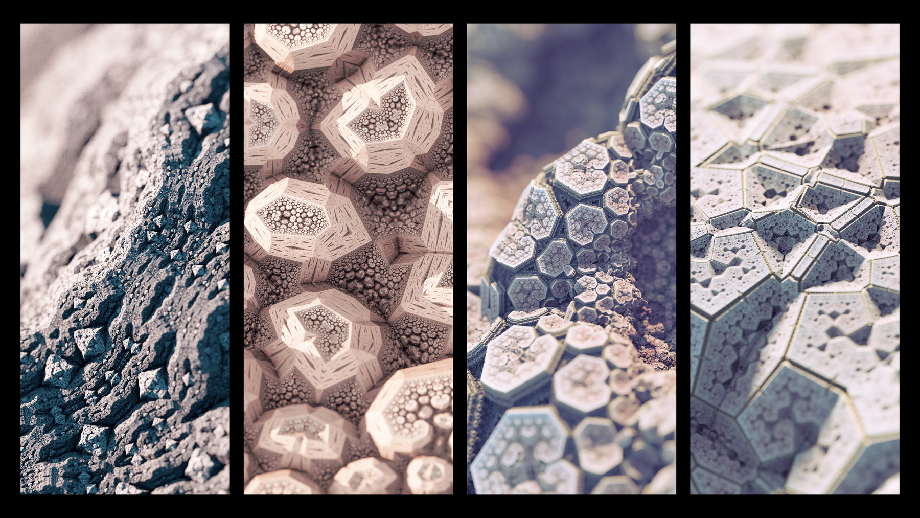 ArtStation - spatial mirroring based fractal images | Artworks