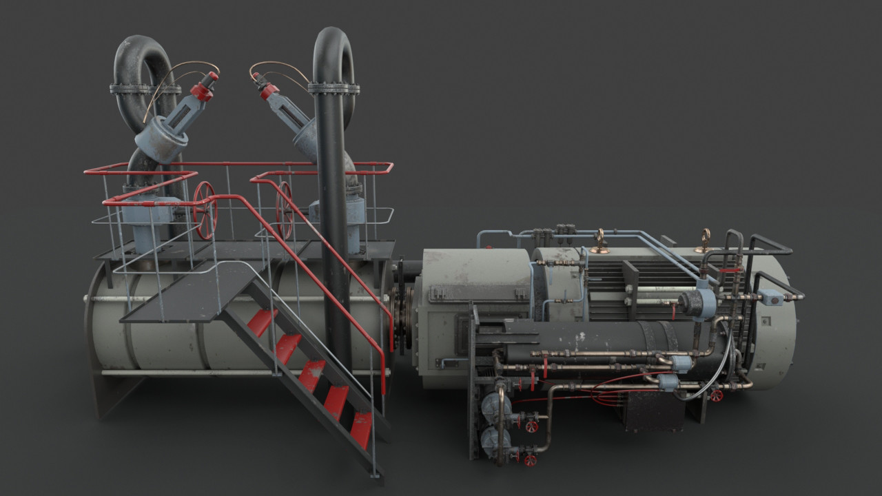 ArtStation - Machinery device | Game Assets
