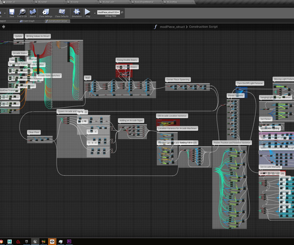 Artstation Ue4 Procedurally Generated Arcade Environment Pack Resources