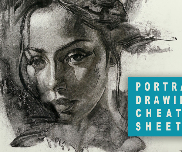 ArtStation - PORTRAIT DRAWING CHEAT SHEET | Tutorials
