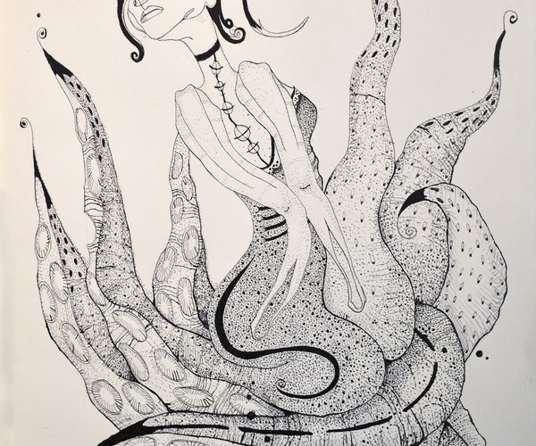 ArtStation - Concept of the Octopus maiden | Artworks