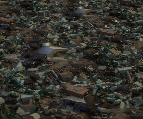 ArtStation - Trash 01 | Game Assets