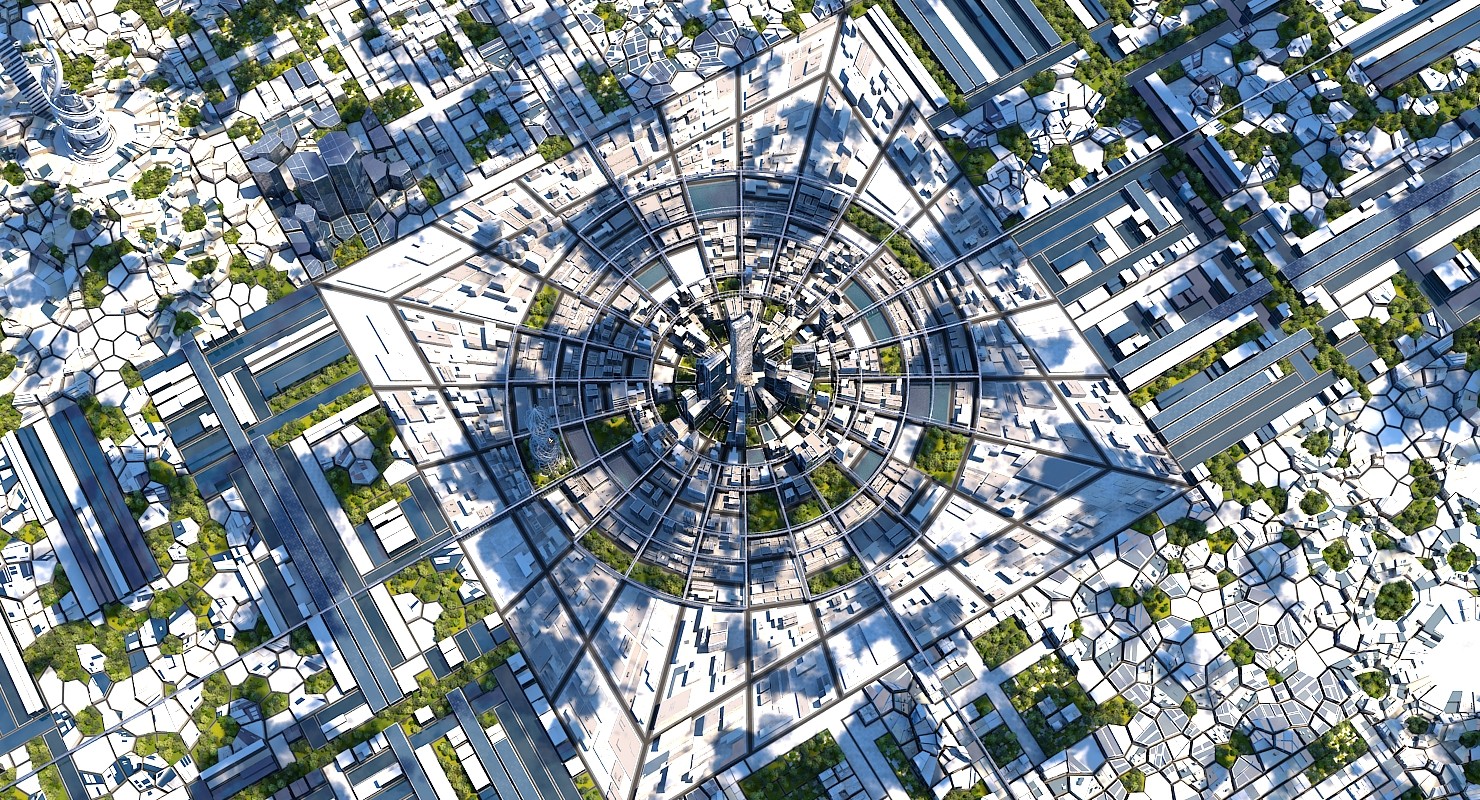 ArtStation - Future City HD 2019 V 2 | Game Assets