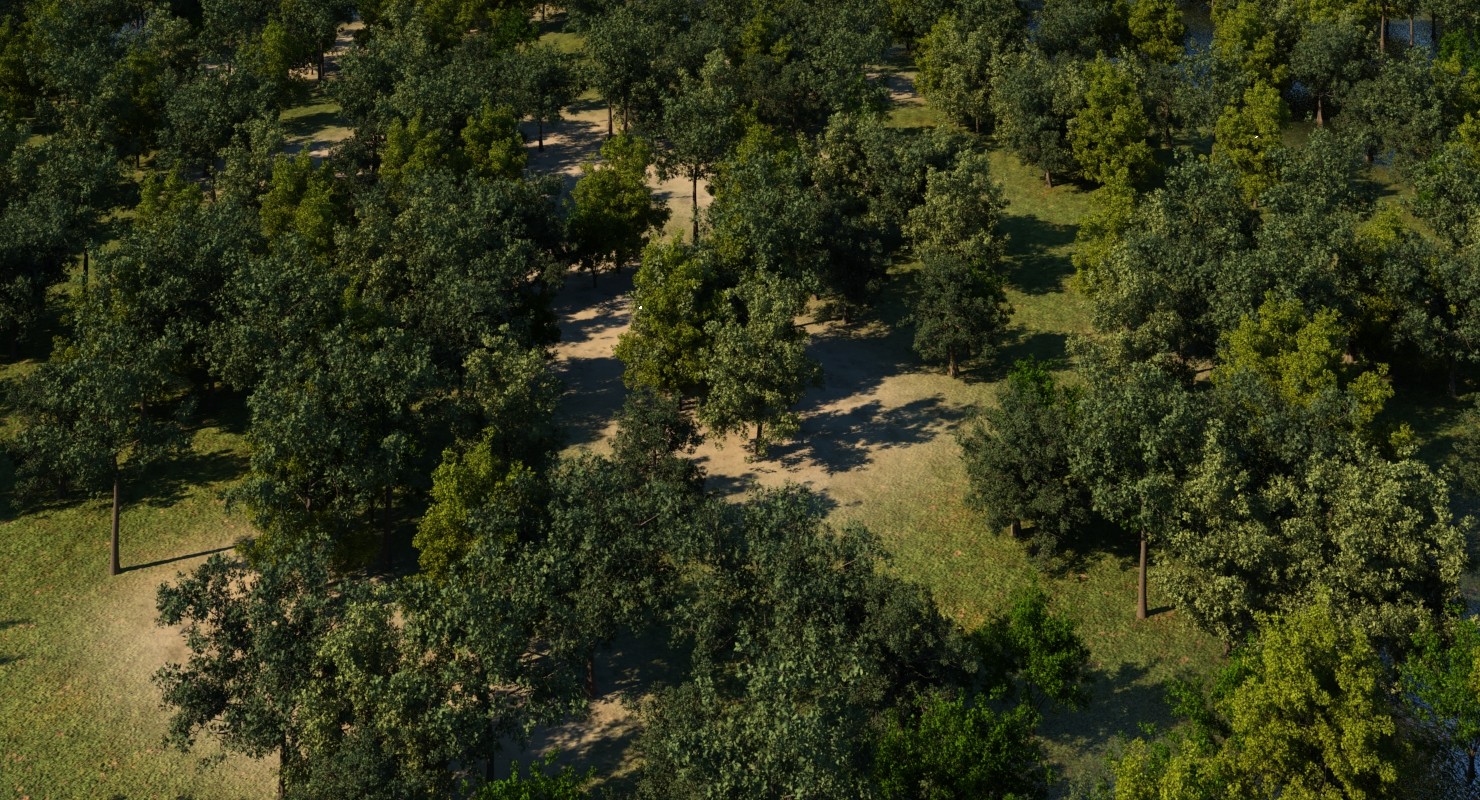 ArtStation - Landscape Trees 01 | Game Assets