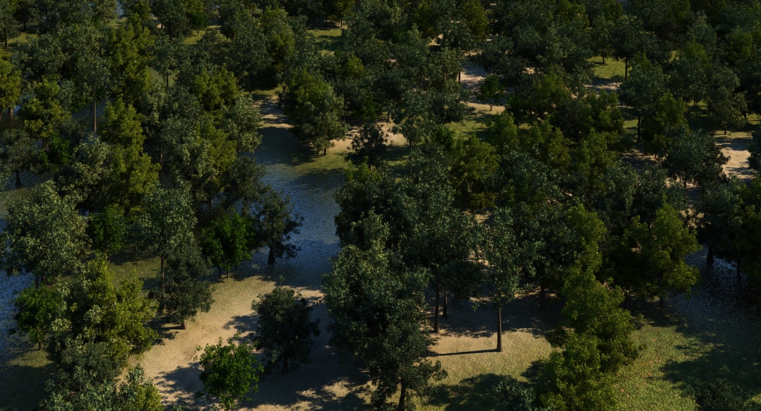 ArtStation - Landscape Trees 01 | Game Assets