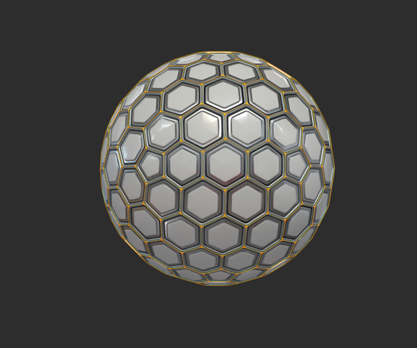 ArtStation - Sci-fi Hexa Sphere | Resources